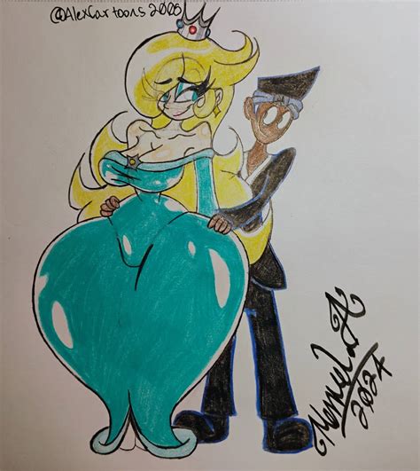 Comm Tatsuo Hugging Hips To Rosalina By Alexcartoons2005 On Deviantart