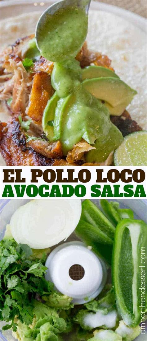 El Pollo Loco Avocado Salsa Recipe Banana