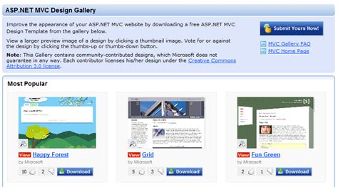 Asp Net Mvc Design Templates Williamson