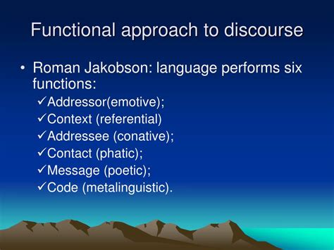 PPT DISCOURSE ANALYSIS PowerPoint Presentation Free Download ID