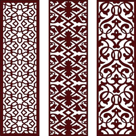 Premium Vector Set Of Geometric Pattern Design