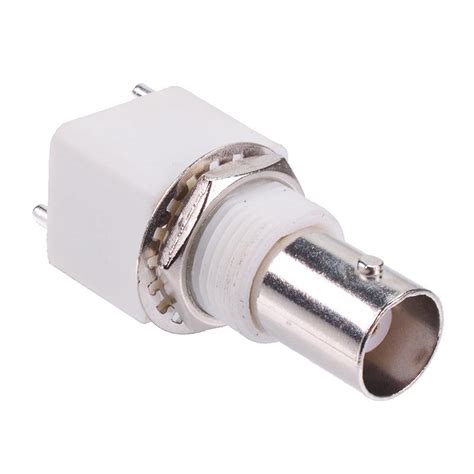 Insulated Vertical Bnc Socket Connector 50Ω — Switch Electronics Your One Stop Component Shop