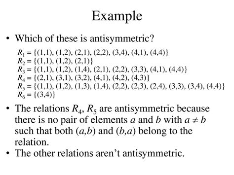 Relations And Their Properties Ppt Download