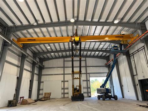 Recent Installation Of A 7 5 Ton Single Girder Top Running Brian Huddle