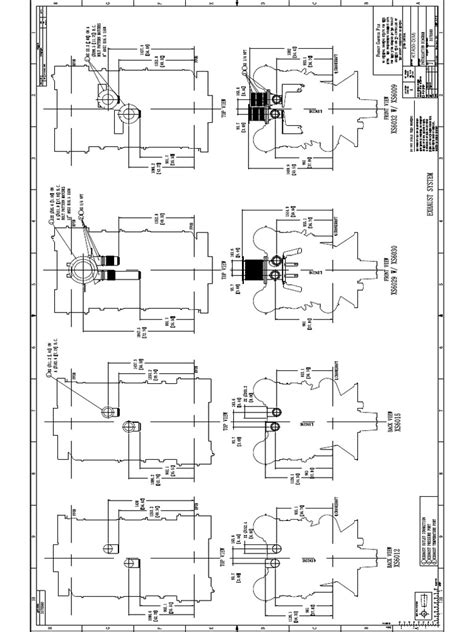 Kta50 D M Exhaust System Installation Drawing Pdf