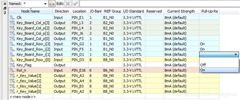 【工程源码】altera Fpga 开启引脚片上上拉电阻功能fpga引脚可以配置成输出上拉吗 Csdn博客