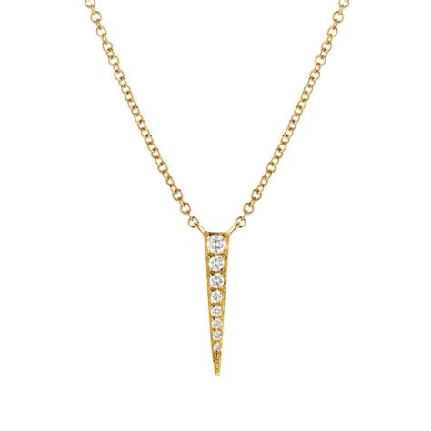 Dagger Necklace Etsy