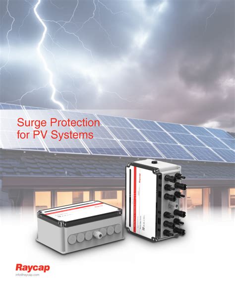 Surge Protection For Pv Systems