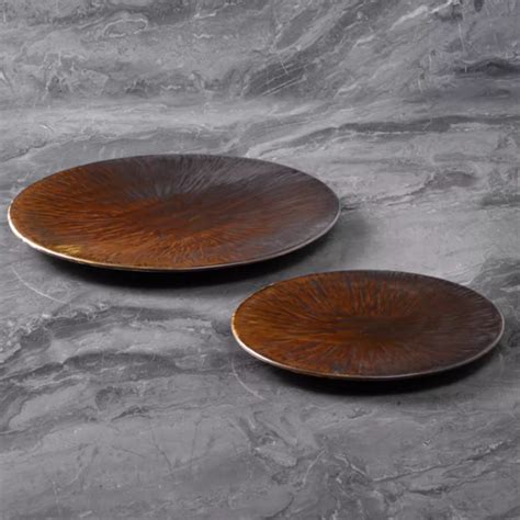 Alaniz Blanc Series Handcrafted Preserved Flower Flat Plate Hikari