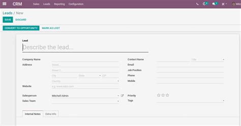 Managing Customer Pipeline With Odoo CRM Integration