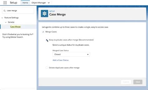 Salesforce Case Merge Streamline Duplicate Management
