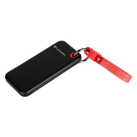 Pocket Ssd Usb C 1tb Black Ssdred Cable Verbatim
