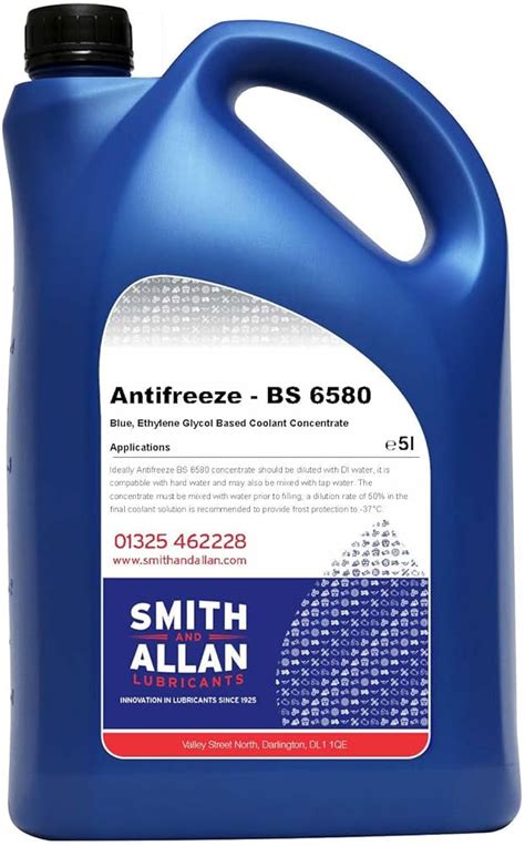 Ethylene Glycol Antifreeze Bluecol Blue Antifreeze Coolant Long Life
