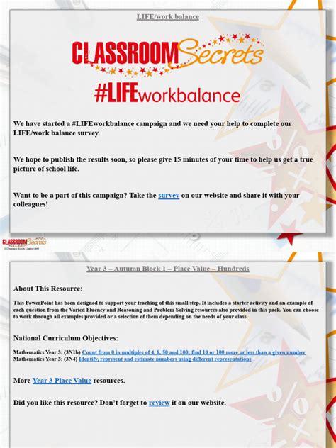 Year 3 Autumn Block 1 Step 1 Ppt Hundreds Pdf Mathematics Cognition