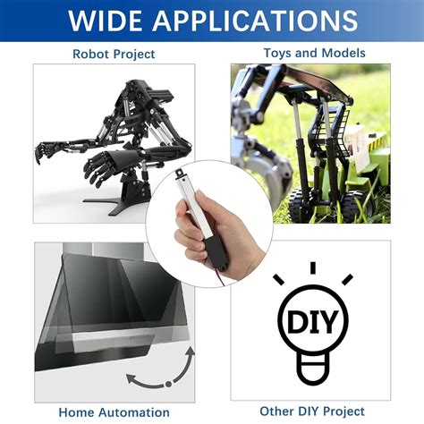 Tiny Telescopic Linear Electric Actuator Custom Stroke Micro Electric Dc 5mm S Ip65 Actuator