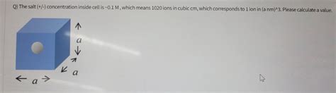 [college Chemistry] Calculating Salt Concentration Inside A Cell R Chemistryhomework
