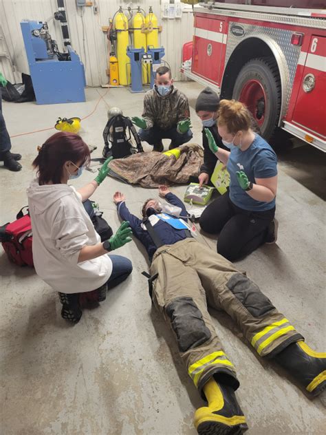 Mfd Training Downed Firefighter Cpr Mattawa Fire Department