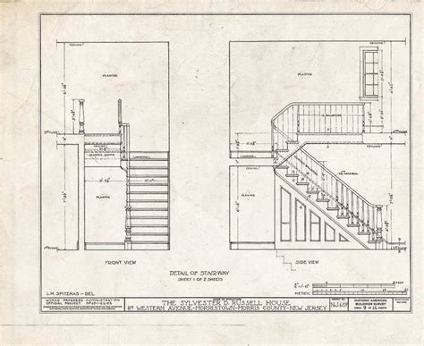 Blueprint Habs Nj14 Morto8 Sheet 9 Of 16 Sylvester D Russell