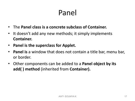 Awt Controls Ppt Ppt Programming Languages Computing Awt Controls Ppt Ppt Programming Languages Computing