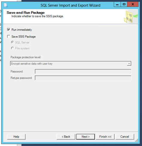 Running Ssis Package In A Database Scheduler Web Application