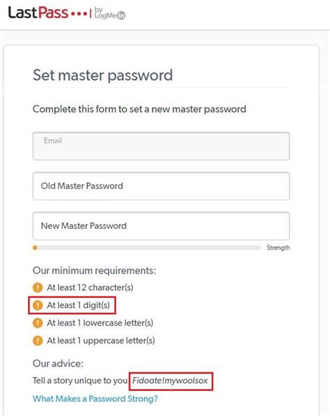 Password Managers Example Strong Password Doesnt Meet Their Minimum