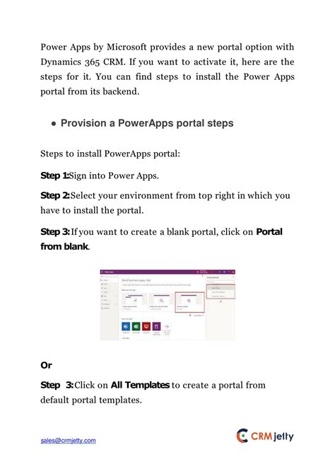 PPT How To Install PowerApps Portal In Dynamics CRM PowerPoint Presentation ID