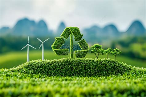 풍력 터빈 및 녹색 재활용 가능