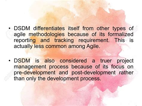 Dynamic System Development Method Dsdm Pptx Computer Software And