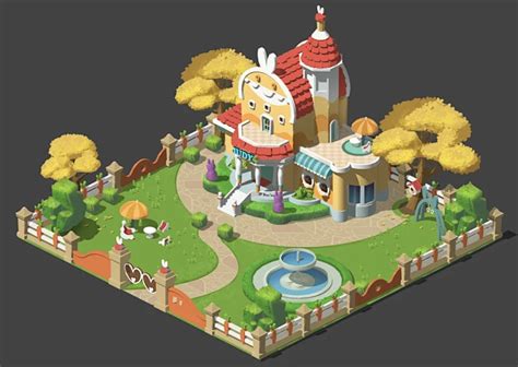 房子设计 Ze 天空 房子设计 By Ze 天空 On Artstation 花瓣网