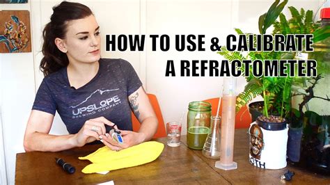 How To Use And Calibrate A Refractometer YouTube