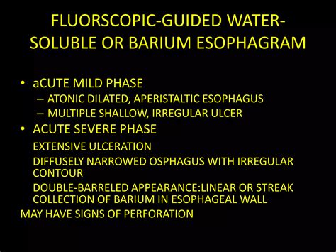 Caustic Esophagitis Pptx