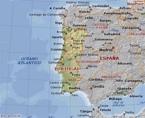 Portugal Ubicación Geográfica