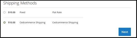 Custom Shipping Module In Magento Cedcommerce