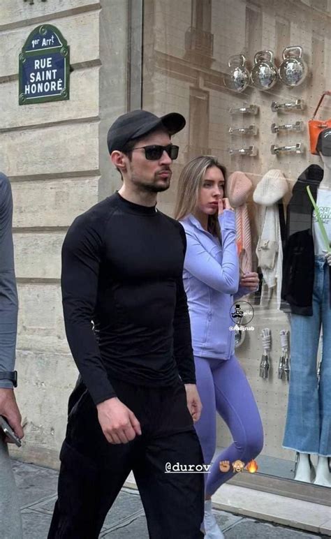 خبرآنلاین عکس تصویر لو رفته از دختر جنجالی در کنار پاول دورف در پاریس