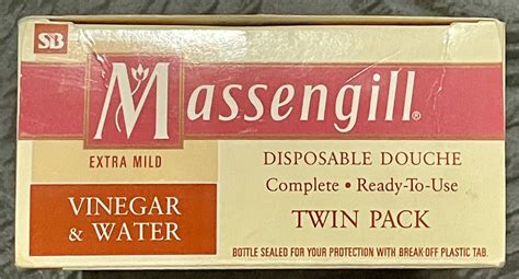 Massengill Extra Mild Vinegar And Water Disposable Douche 6 Ounce For