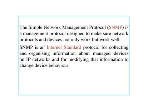 Solution Simple Network Management Protocol Snmp Studypool