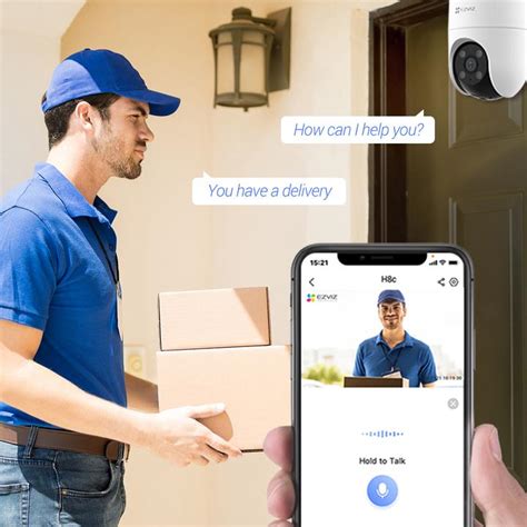 Ezviz Drahtlose Wi Fi Kamera H8c 1080p Dome Pt F4 Mm Gesteuert