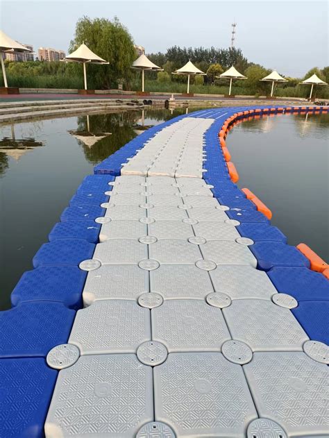 modular cube floating pontoon dock for floating platform modular