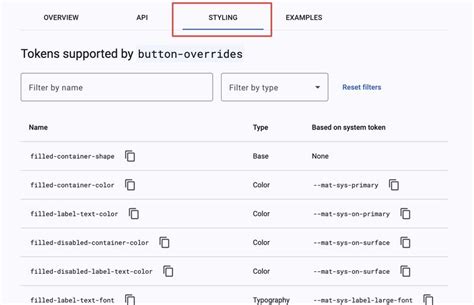 The Angular Material Docs Got A Huge Update With V19 Every Component Has No A Styling Tab Where