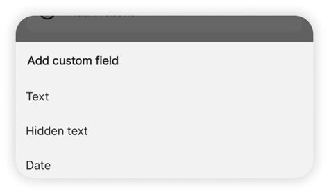 Add Custom Fields To Your Items Nordpass