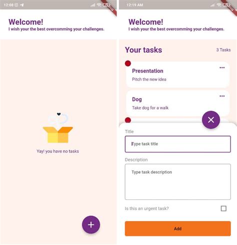 Simple Task Management Mobile App For Technical Interview