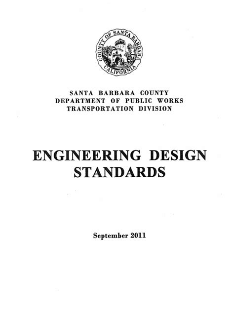 County Engineering Design Standards Map Pdf Pdf