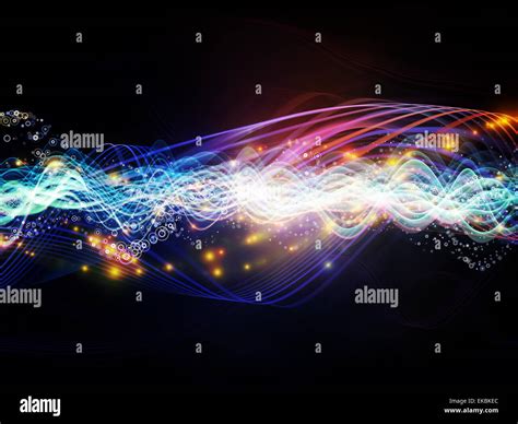 Layers Of Dynamic Network Stock Photo Alamy