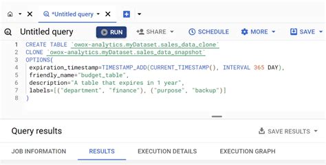 Create and Delete Tables in BigQuery: A 2024 DDL Guide