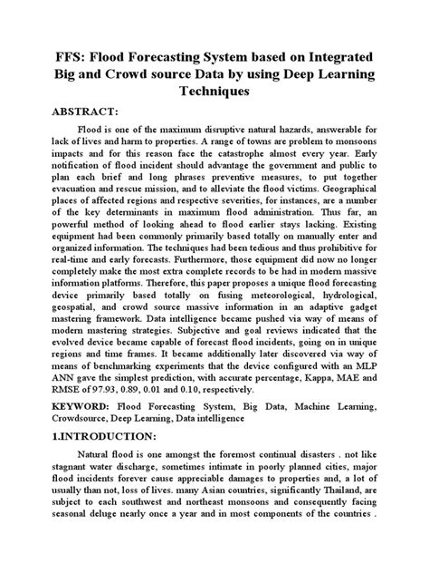 A Novel Flood Forecasting System Using Integrated Big And Crowdsourced Data With Deep Learning