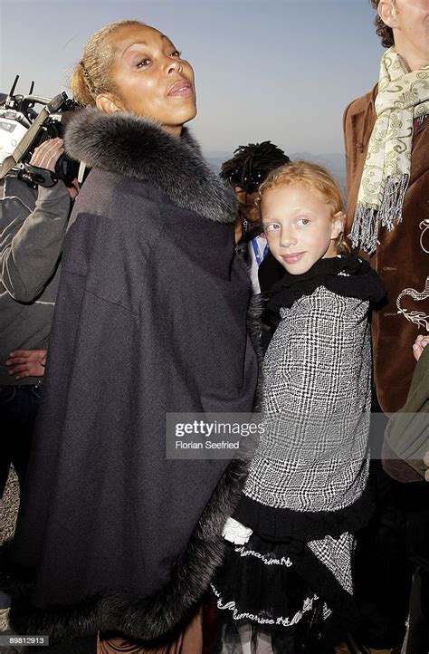 Angela Ermakova And Daughter Anna Ermakova Attend Fahion On Ice