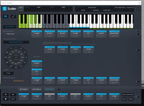 Improvements To Selector For Secondary Chords In Modulation Mode