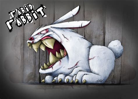 Rabid Rabbit Rabbit Illustration Bunny Rabbit Art Rabbit Pictures