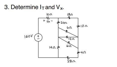 Solved 3 Determine IT And Vx Chegg Com