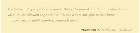 Logout Redirect Not Working Properly Auth0 Community